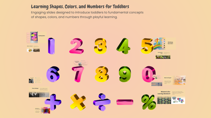 Learning Shapes, Colors, and Numbers for Toddlers by Jannat Ilyas on Prezi