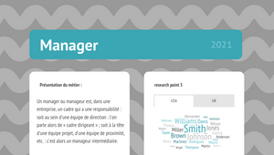 Poster metier saé by matteo holtz on Prezi Design