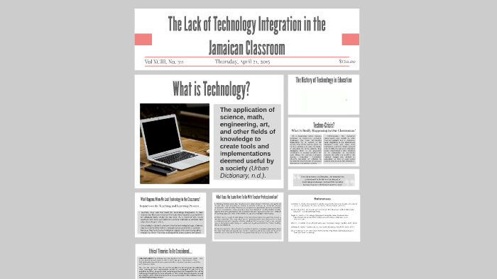 The Ineffective use of Technology in the Classroom by Lashoy White on Prezi