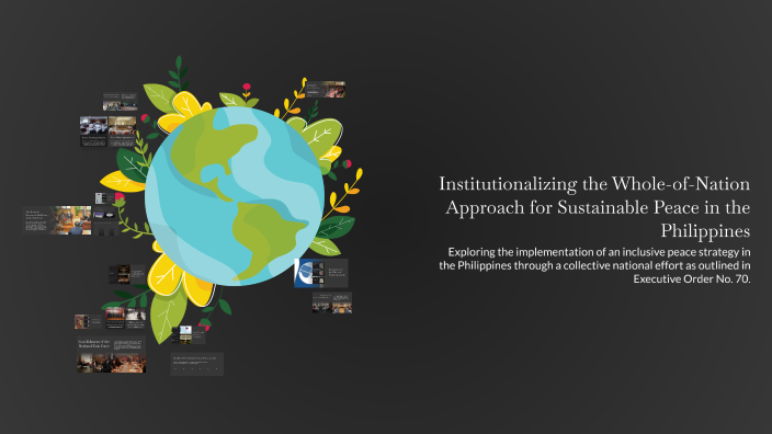 Institutionalizing the Whole-of-Nation Approach for Sustainable Peace ...
