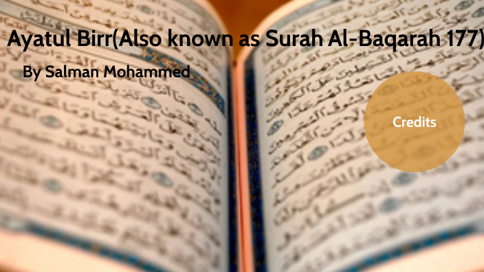 Ayatul Birr by PizzaPlayz's on Prezi