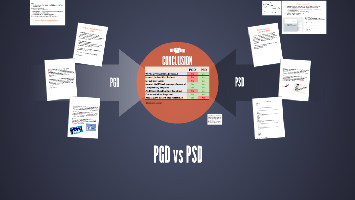 PGD vs PSD by Jess Andrews on Prezi