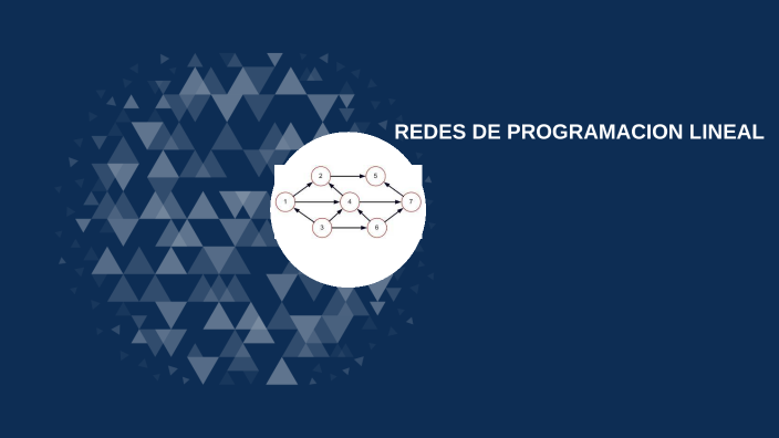 REDES DE PROGRAMACIÓN LINEAL by Geraldy Vargas on Prezi