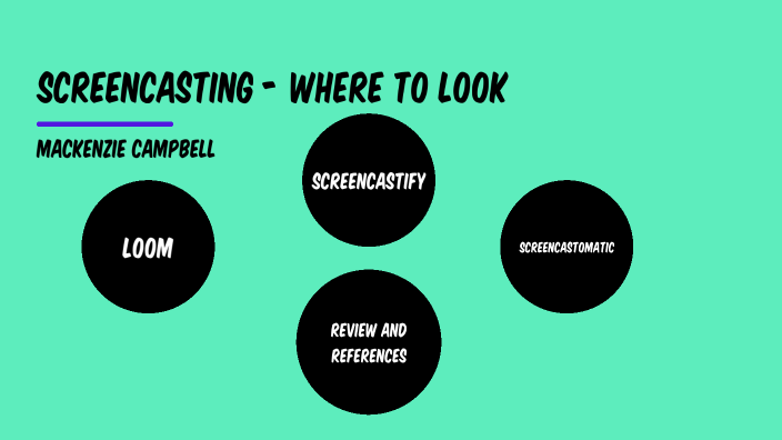 Best Screencasting Software by Mackenzie Campbell on Prezi