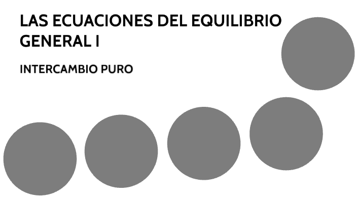 Ecuaciones del Equilibrio General by victor manuel arevalo castro on Prezi