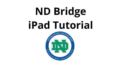ND Bridge iPad Tutorial by mike galeno on Prezi