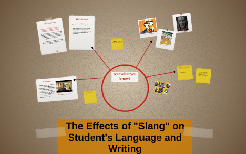 The Effects of "Slang" on Students Language and Writing by Nicole ...