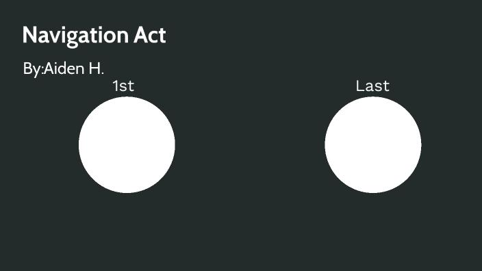 Cause of the American Revolution War Cause: 3 Navigation Act by Aiden ...