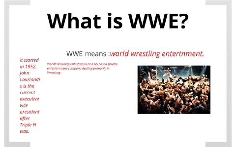 interesting facts about WWE wrestlers. by juanito t on Prezi