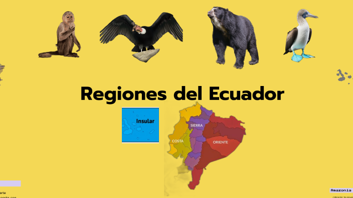 Regiones naturales del Ecuador by Andrés Morales on Prezi