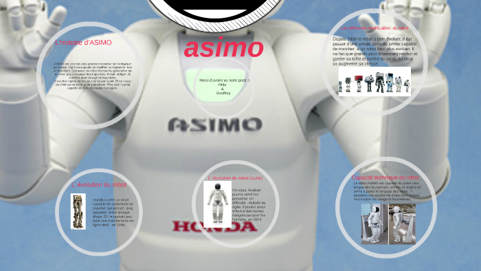 Asimo robot by Alida Vakhaev