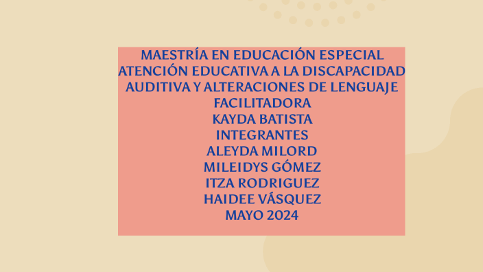 Informe Perdida Auditiva by Itza Zuleika Rodriguez Rivas on Prezi