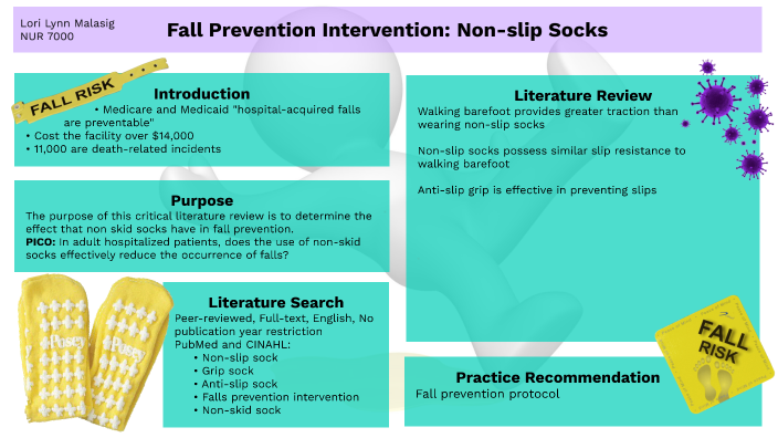 Fall Prevention Intervention: Non-slip Socks by lori lynn on Prezi
