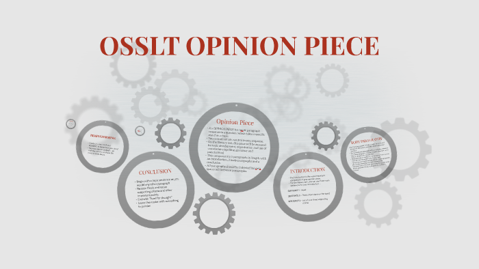 OSSLT OPINION PIECE by Stacey Hutchison on Prezi