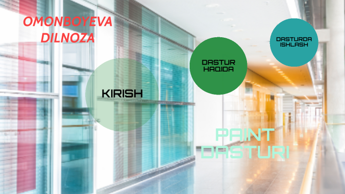 PAINT DASTURI by Inomjon Sherboboyev on Prezi