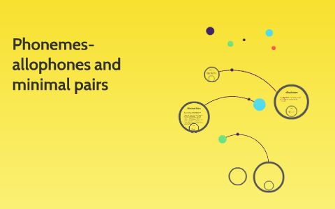 Phonemes-allophones and minimal pairs by Gonzalo Alejandro Cid Gallardo on Prezi
