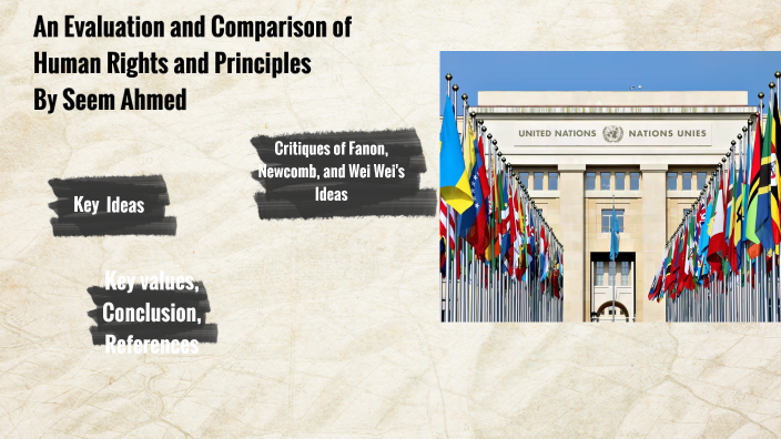 An Evaluation and Comparison of Human Rights and Principles by Seem ...