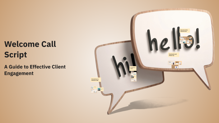 Welcome Call Script by Justin Nolan on Prezi