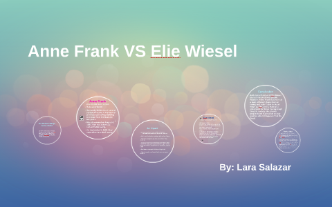 Anne Frank VS Elie Wiesel by Lara Salazar on Prezi