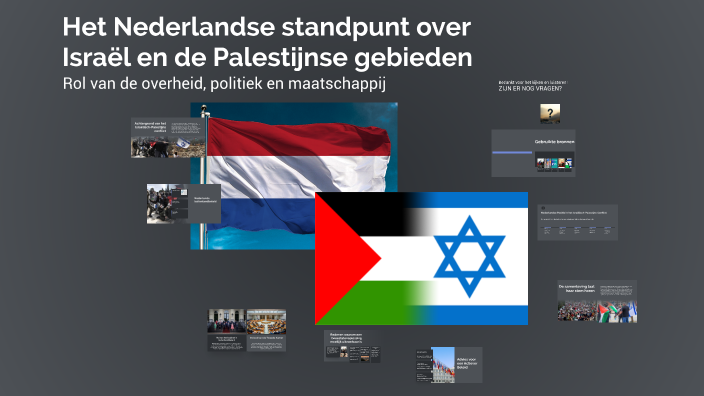 Het Nederlandse standpunt over Israël en de Palestijnse gebieden by ...