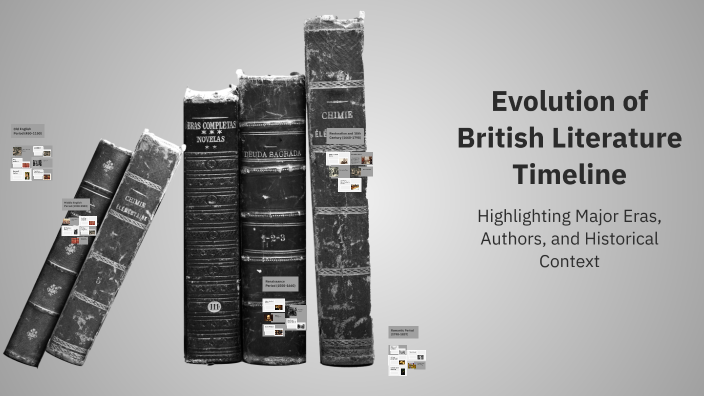 Evolution of British Literature Timeline by William Wright on Prezi
