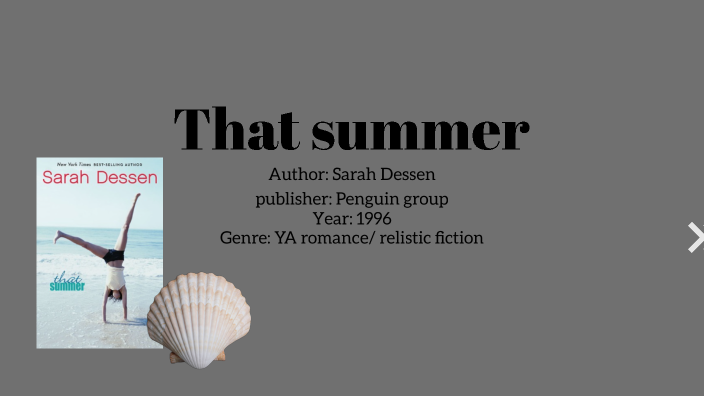 That summer by Maci Rowell on Prezi