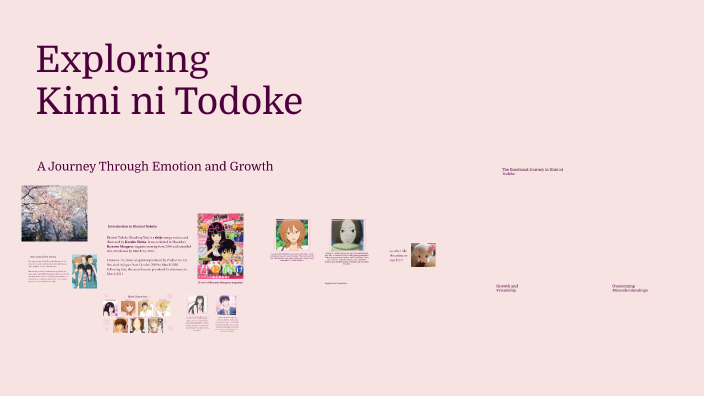 Exploring Kimi ni Todoke by Luaep on Prezi