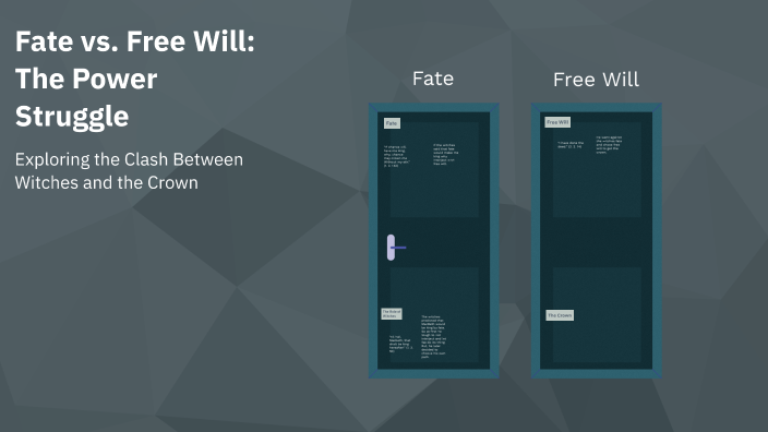 Fate vs. Free Will: The Power Struggle by Kalen Leschisin on Prezi