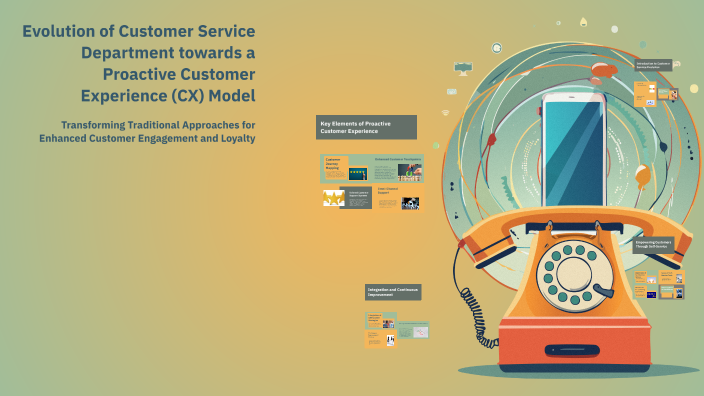 Evolution of Customer Service Department towards a Proactive Customer ...