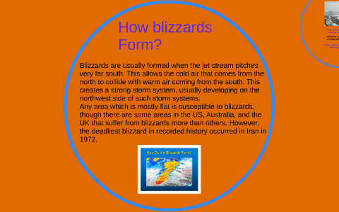 A project for blizzards science project by courtney wilson on Prezi