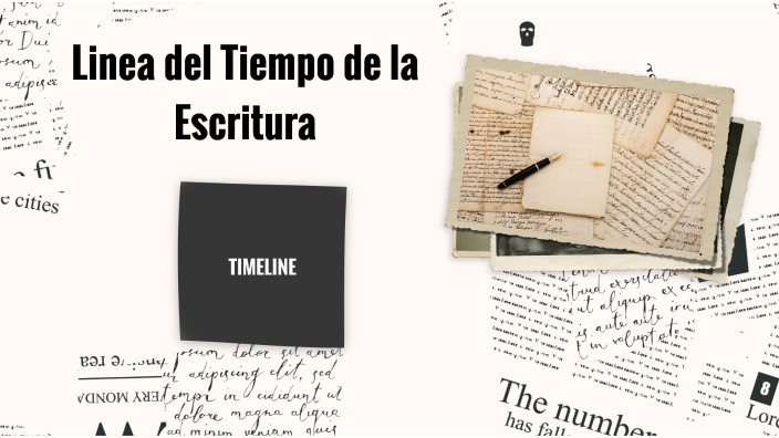 Linea del timepo de la escritura by Julian Miros on Prezi