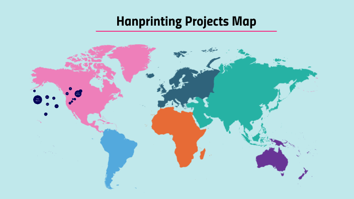 map of NGO projects by isabelle king on Prezi