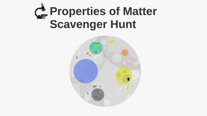 Properties of Matter Scavenger Hunt by Jenna Stout on Prezi