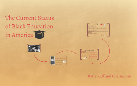 The Current Status of Black Education in America by Katie ruff