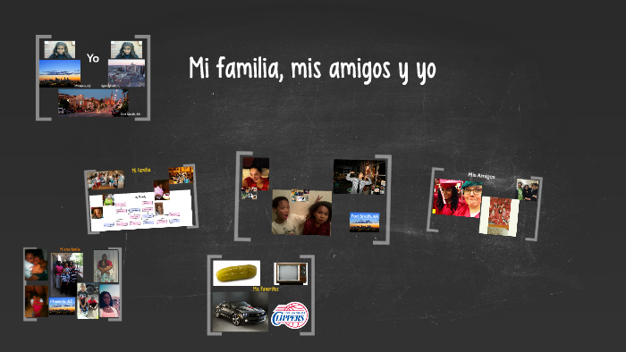Mi familia, mis amigos y yo by on Prezi