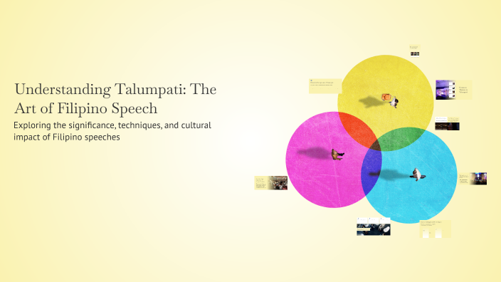 Understanding Talumpati: The Art of Filipino Speech by RUNALIE PATRON ...
