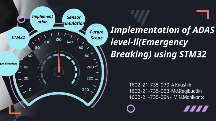 Implementation Of ADAS Level-2() Using STM32 by MOHAMMED RAQIBUDDIN on ...