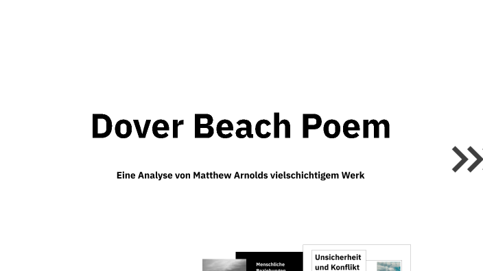 Dover Beach Poem by Rafael Kellenberger on Prezi