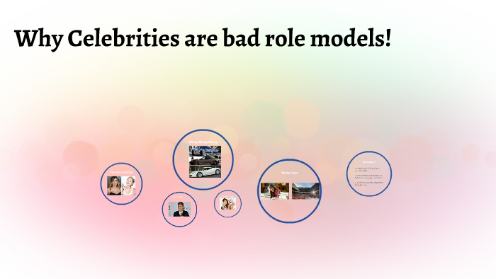 Why Celebrities are bad role models! by Grace Brady on Prezi