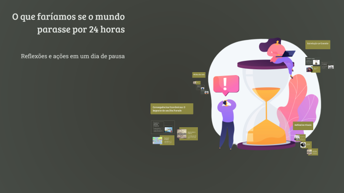 O que faríamos se o mundo parasse por 24 horas by Heloisa Esrter on Prezi