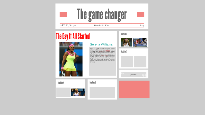 The game changer by Kenya Hill on Prezi