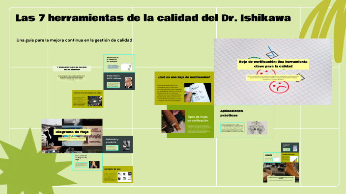 Las 7 herramientas de la calidad del Dr. Ishikawa by Sayra Dominguez on ...