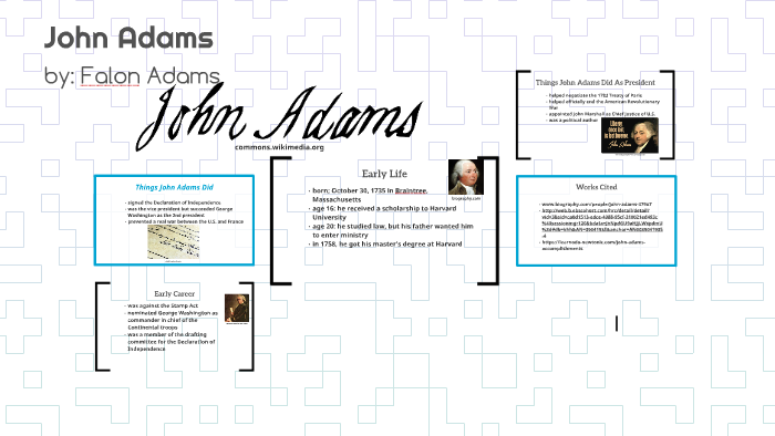 John Adams by Falon Adams on Prezi
