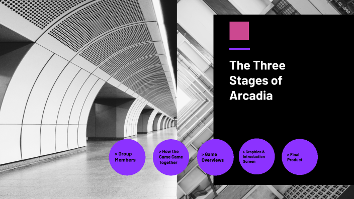 The Three Stages of Arcadia by Jeremy Segall on Prezi