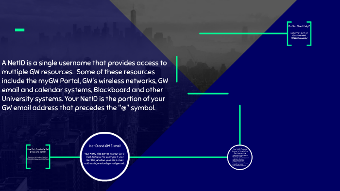 How Do I Create My GW Email and NetID? by Bahira Malek on Prezi