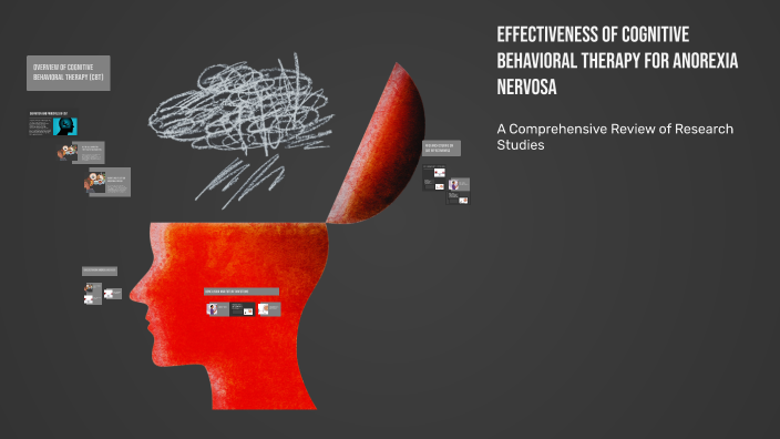 Effectiveness of Cognitive Behavioral Therapy for Anorexia Nervosa by ...