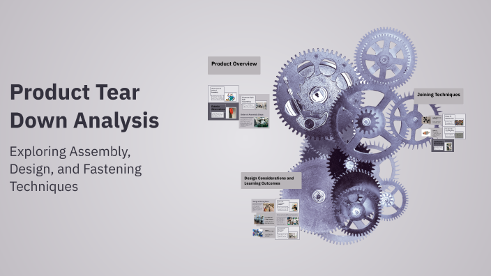 Product Tear Down Analysis by Nakshi Mehta on Prezi