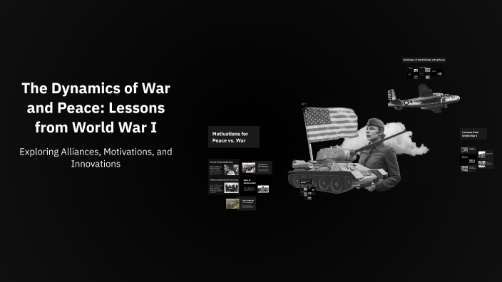 The Dynamics of War and Peace: Lessons from World War I by Franky ...