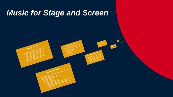 Music for Stage and Screen by lukas garcia on Prezi
