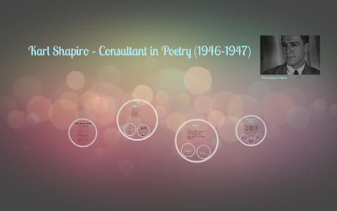 Karl Shapiro by Shellie Austin